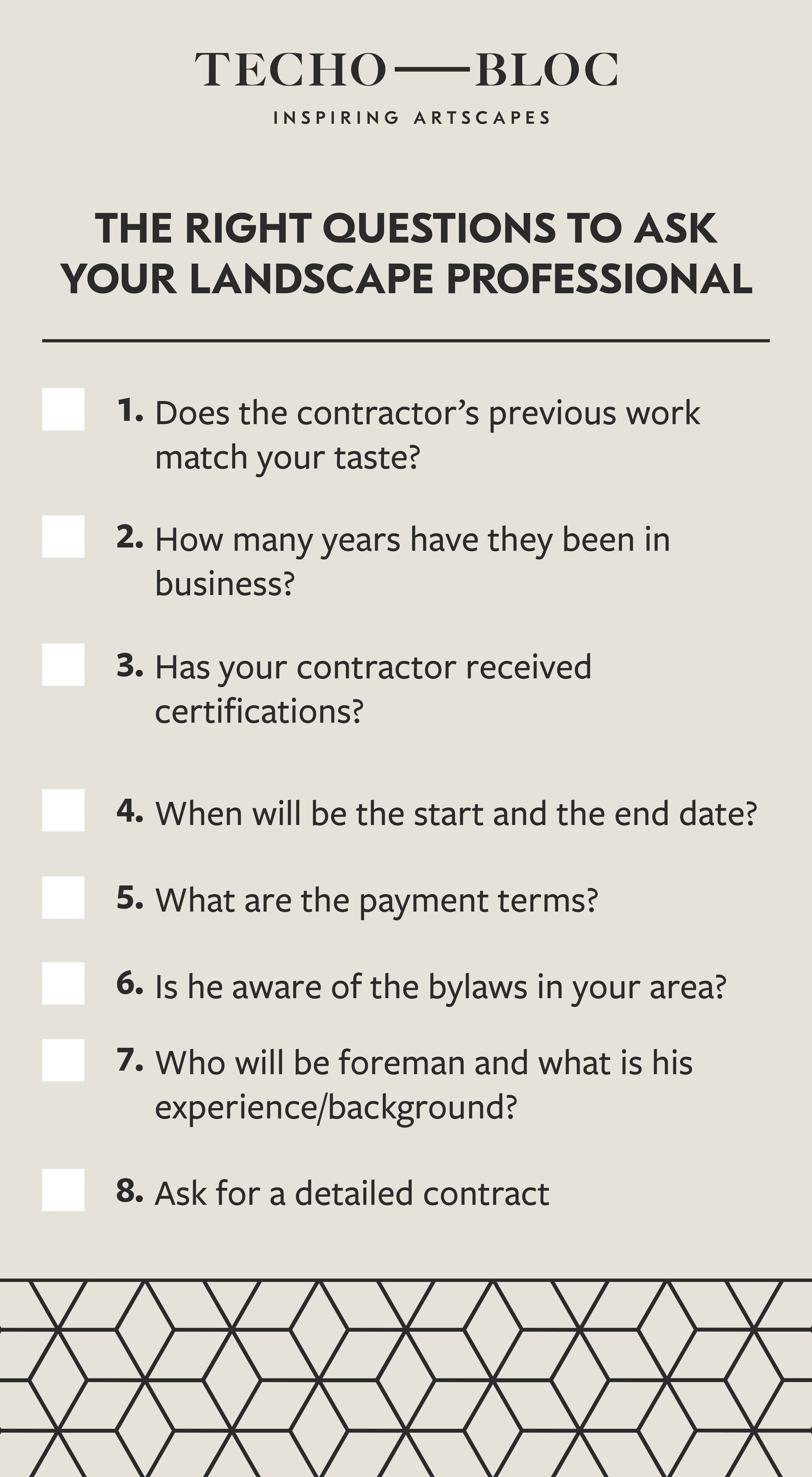 The Right Questions To Ask Your Landscape Professional