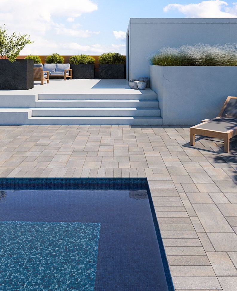 Benefits of installing pool coping pavers | Techo Bloc