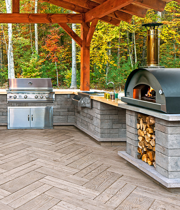Techo-Bloc's 15 Outdoor Kitchen Ideas